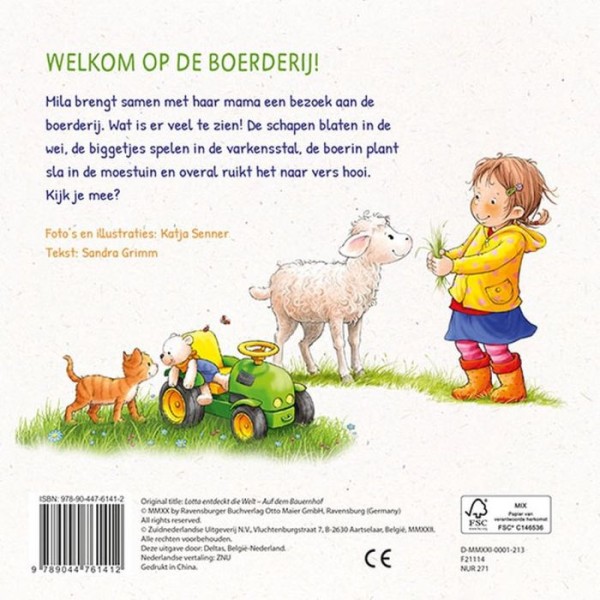 Mila Ontdekt De Wereld Op De Boerderij
